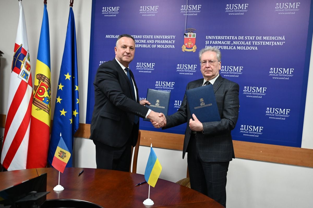 USMF „Nicolae Testemițanu” și Universitatea de Medicină din Zaporojie ...