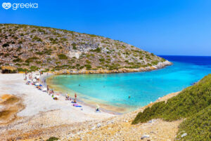 Insula în formă de fluture din Grecia. Se spune că aici găsești ...