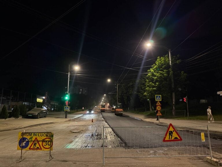 Trafic rutier SUSPENDAT pe strada Burebista - Stiripesurse.md