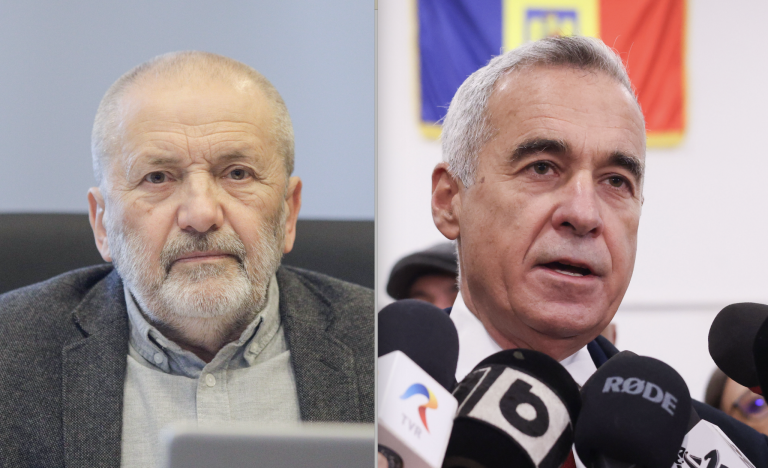 Activistul Mircea Toma, de la CNA, și candidatul Călin Georgescu au ...